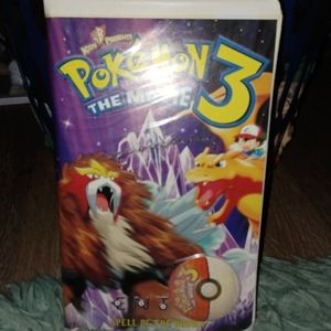 Pokemon | Other | Vintage Pokemon 3 Movie Vhs Tape Collect | Poshmark
